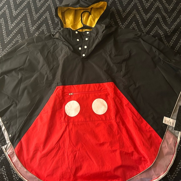 Disney | Jackets & Coats | Mens Mickey Mouse Poncho | Poshmark